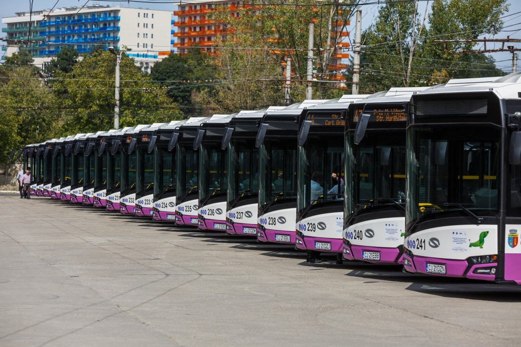 Ziua de Cluj | Primăria Cluj cumpără 40 de autobuze electrice articulate pentru ZONA ...