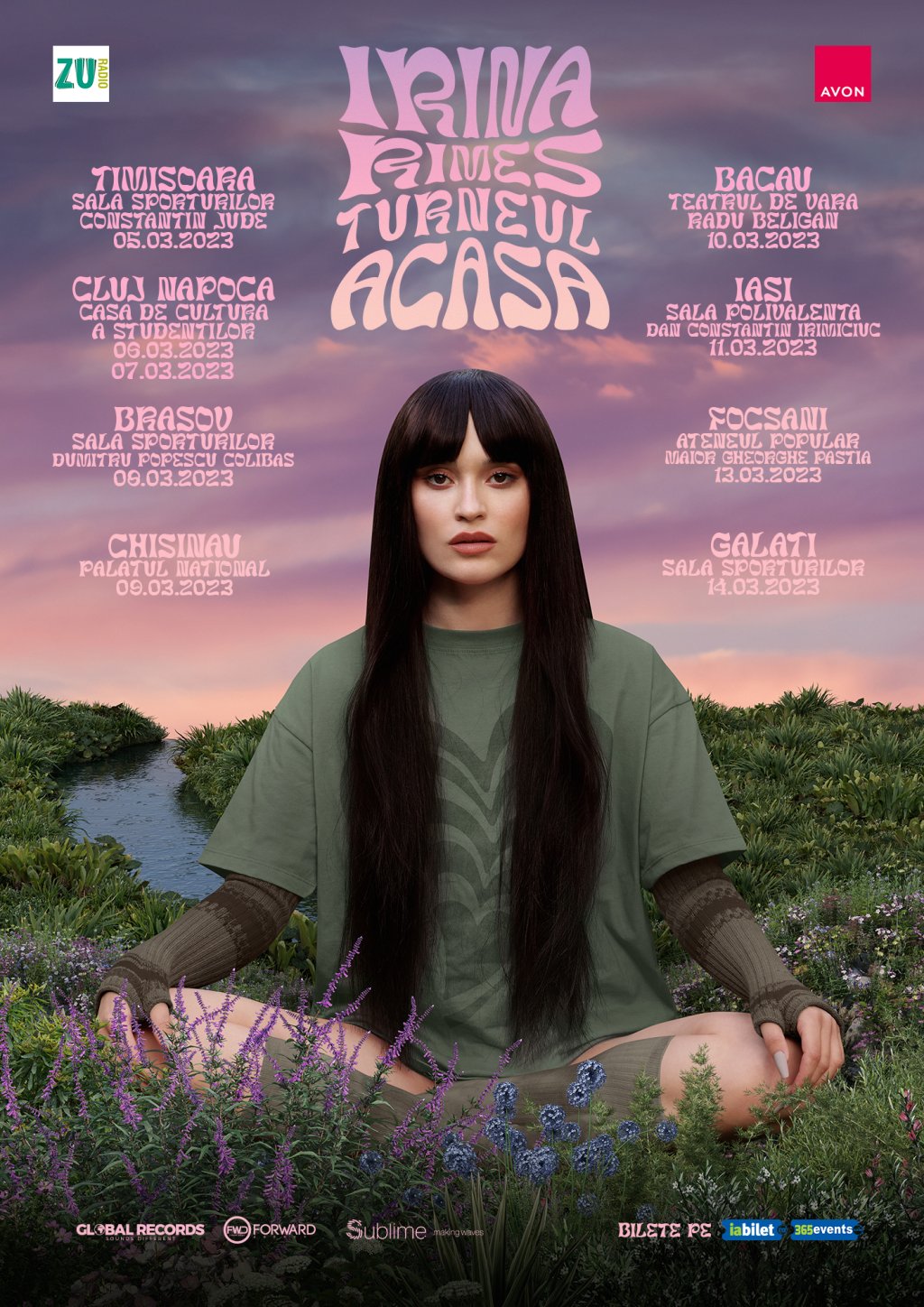 Ziua de Cluj | Irina Rimes vine la Cluj. Concerte ''ACASĂ" prin toată țara