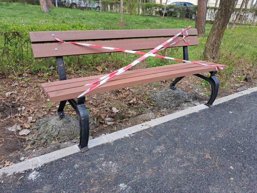 Ziua de Cluj | Noi băncuțe în Parcul Detunata