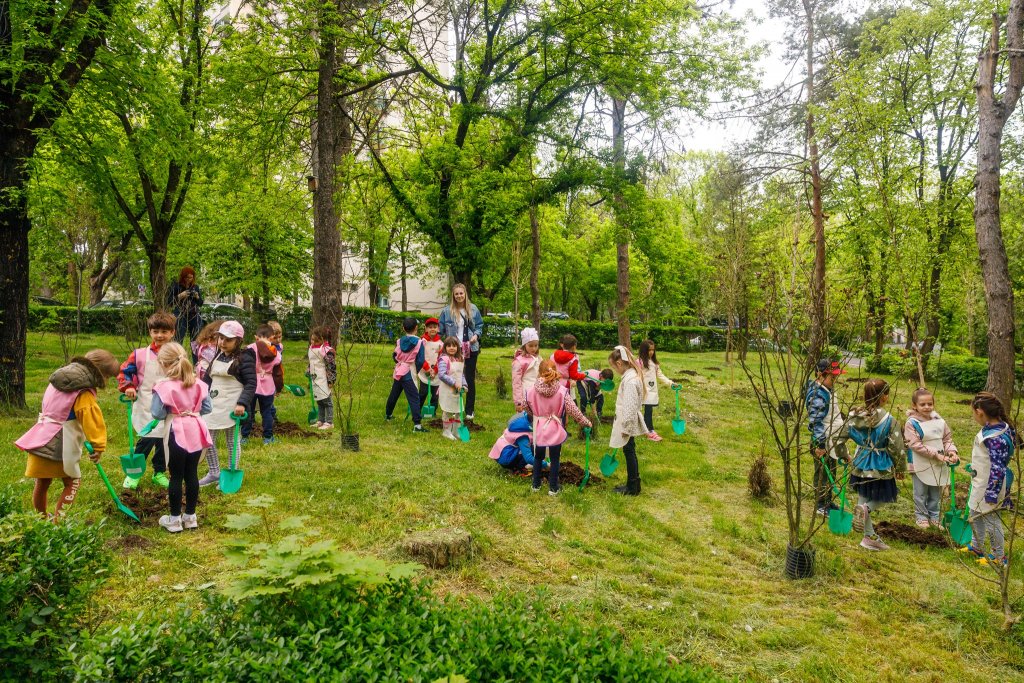 Ziua de Cluj | 150 noi arbori au fost plantați în parcul Detunata
