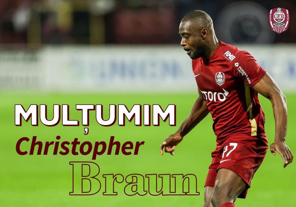 Ziua de Cluj | Christopher Braun a plecat de la CFR Cluj. Fundașul va ...