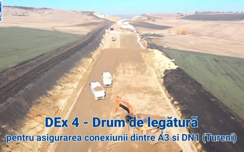 Ziua de Cluj | Mobilizare bună pe șantierul Drumului expres Tureni - Autostrada Transilvania