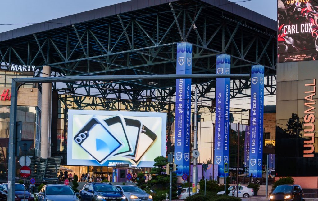 Ziua de Cluj | Nou la Iulius Mall Cluj-Napoca: a fost montat unul ...