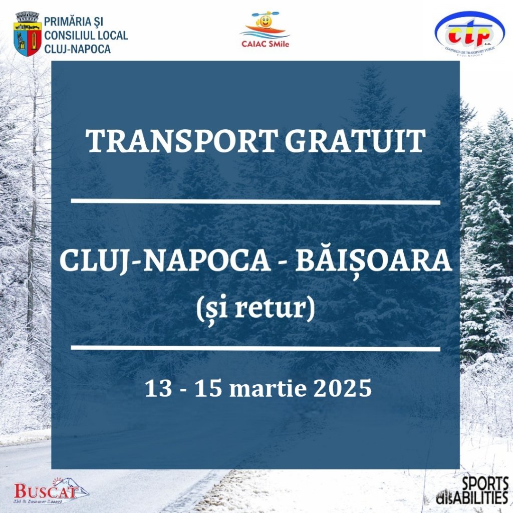 Ziua de Cluj | Autobuz pentru deplasarea persoanelor cu dizabilități ...